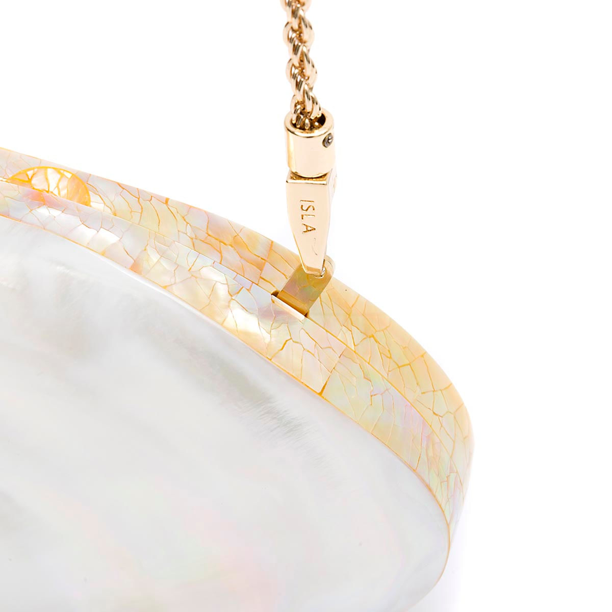 CLUTCH MINI CONCHA MADREPÉROLA - ISLA BOLSAS